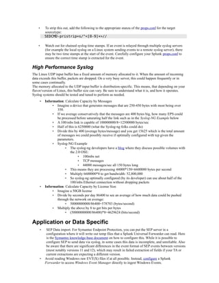 Splunk best practices | PDF | Computer Software and Applications ...