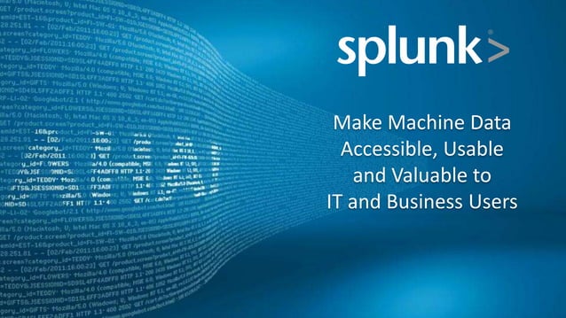 Splunk Overview | PPTX