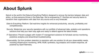 Forrester B2B Summit 2021 - Splunk Shares How to Operationalize ...