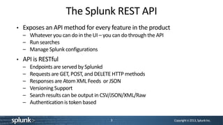 Splunk Developer Platform | PPT