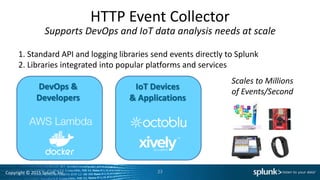 Splunk Enterprise 6.3 - Splunk Tech Day | PPTX