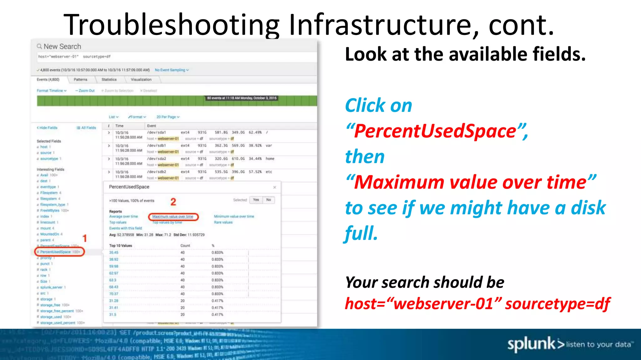 Splunk Enterprise for IT Troubleshooting | PPTX