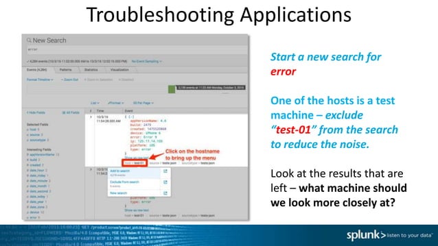 Splunk Enterprise for IT Troubleshooting | PPTX