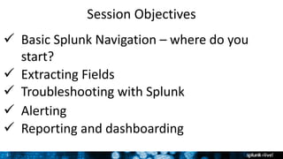 Splunk Enterprise for IT Troubleshooting Hands-On | PPT