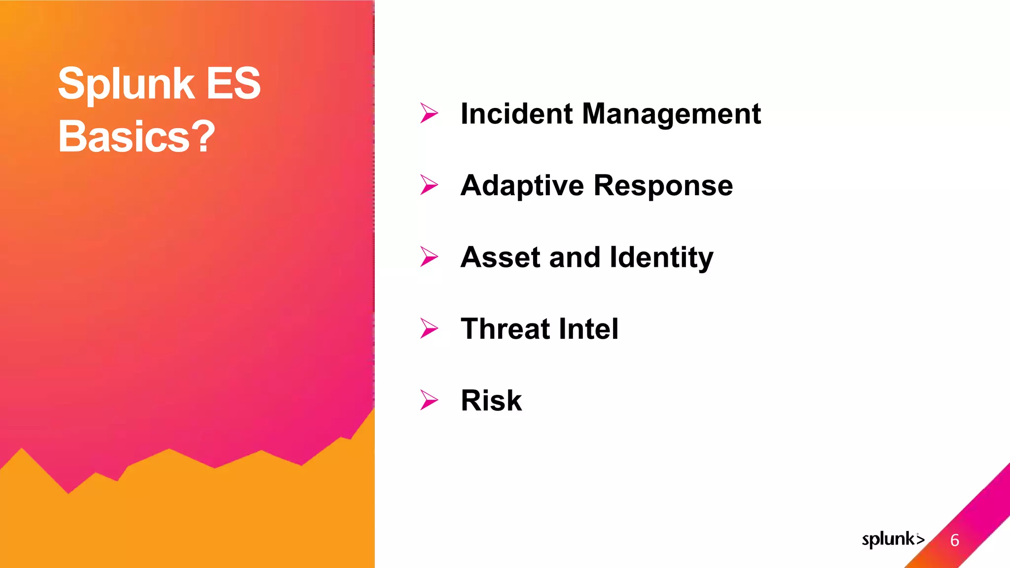 Splunk ES Asset & Identity | PPTX