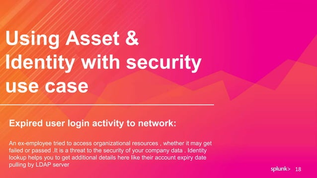 Splunk ES Asset & Identity | PPTX