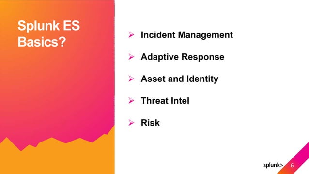 Splunk ES Asset & Identity | PPTX