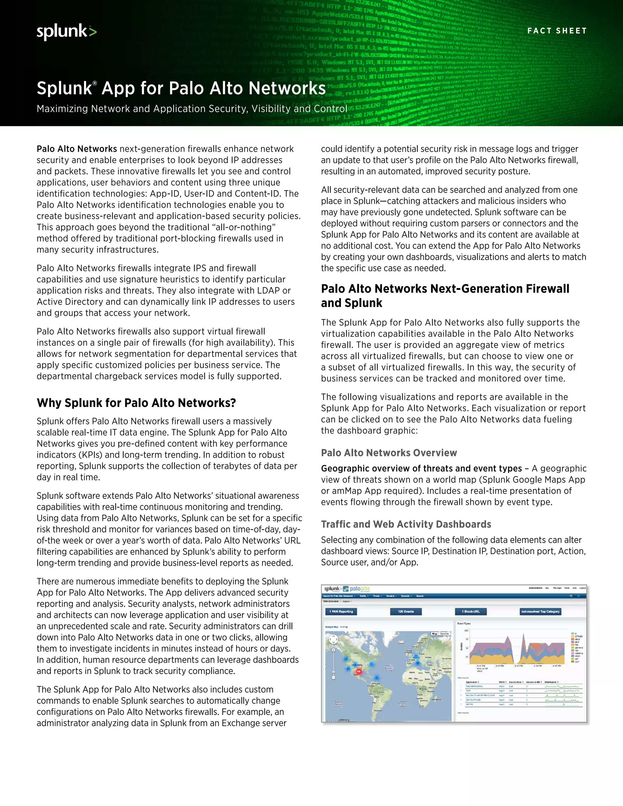 Splunk for palo_alto | PDF