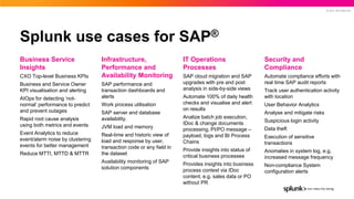 Splunk Webinar: Full-Stack End-to-End SAP-Monitoring mit Splunk | PPTX