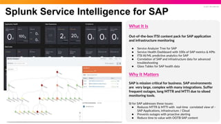 Splunk Webinar: Full-Stack End-to-End SAP-Monitoring mit Splunk | PPT