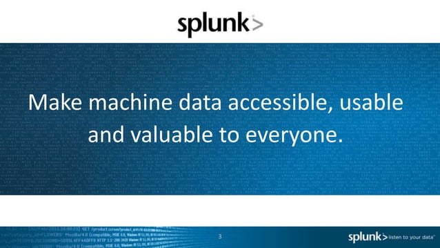 Splunk For Vmware Virtualization Customer Presentation Pptx