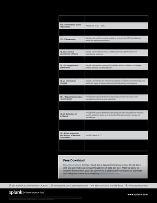 Splunk guide for_iso_27002 | PDF