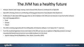 Splunking the JVM | PPTX
