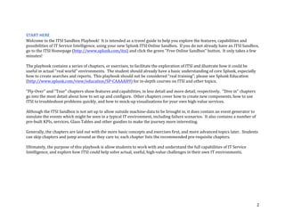 Splunk ITSI Sandbox Guidebook | PDF