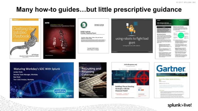 SplunkLive! London 2017 - Building an Analytics Driven Security Operation Centre using Splunk ...