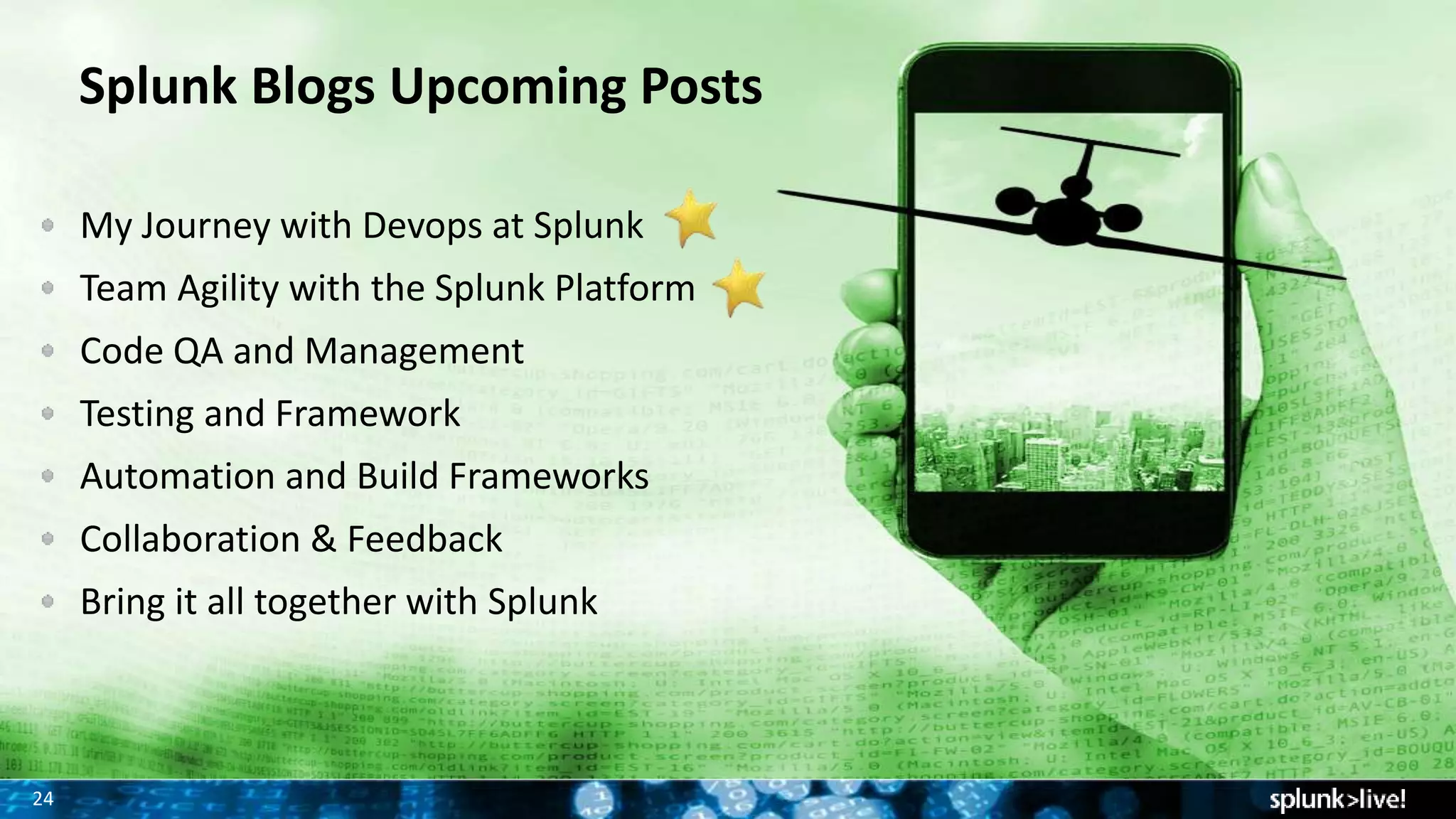 DevOps Powered by Splunk | PPT