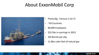 SplunkLive! Customer Presentation - ExxonMobil | PPT