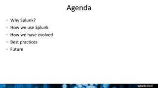 SplunkLive! Customer Presentation - ExxonMobil | PPT