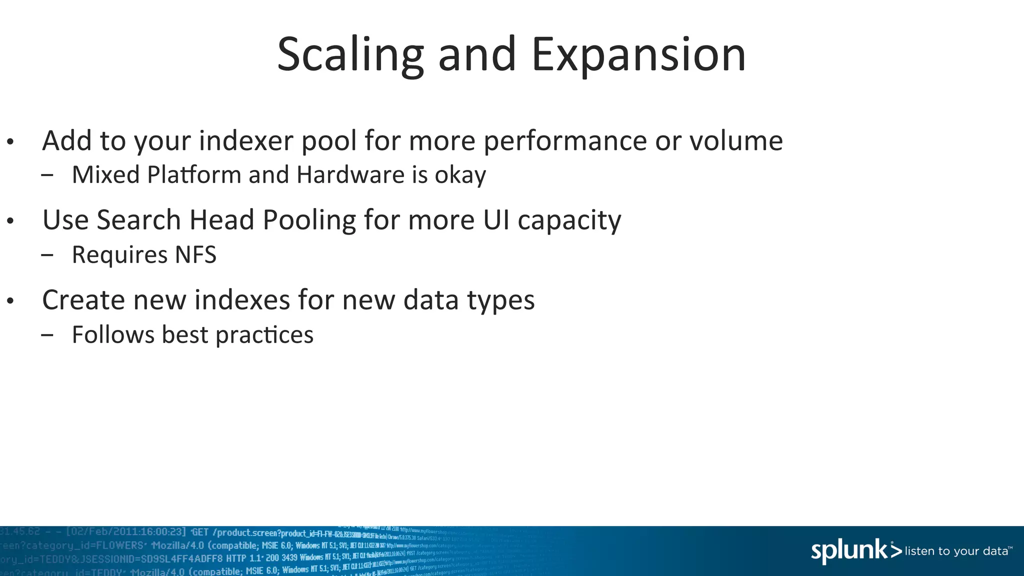 Architecting your Splunk deployment | PDF