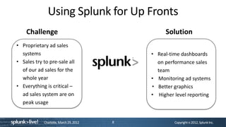 SplunkLive! Charlotte, Discovery Communications | PPTX
