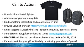 Getting Started with Splunk Enterprise | PDF