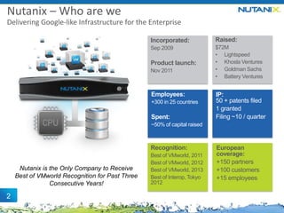 SplunkLive! Nutanix Session - Turnkey and scalable infrastructure for ...