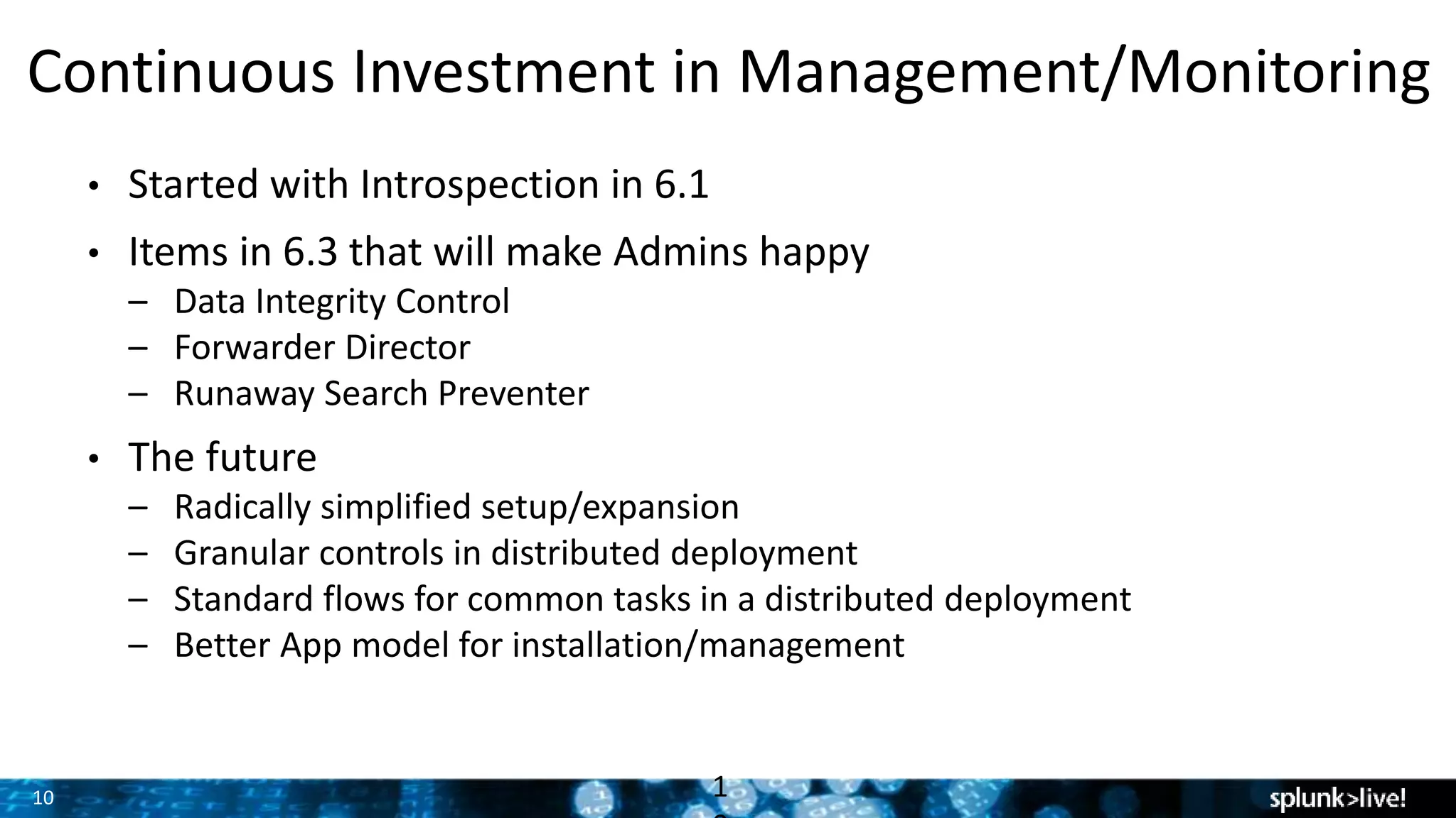 Splunk Distributed Management Console | PPTX