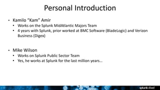 Splunk Distributed Management Console | PPTX