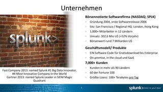 SplunkLive! Overview | PPT