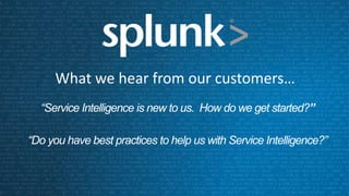 How to Align Your Daily Splunk Activities Breakout Session | PPTX | Cloud Computing | Internet