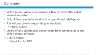 Monitoring a Database Driven System Utilizing Splunk's DB Connect | PPTX