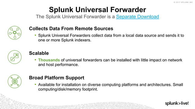 Splunk Data Onboarding Overview - Splunk Data Collection Architecture | PPT Splunk Data Onboarding Overview - Splunk Data Collection Architecture | PPT