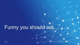 Cisco and Splunk: Under the Hood of Cisco IT Breakout Session | PPTX