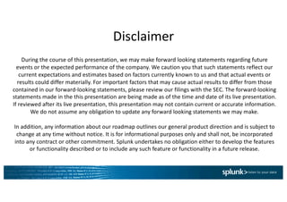 SplunkLive! Warsaw 2016 - Machine Learning | PDF | Computing ...