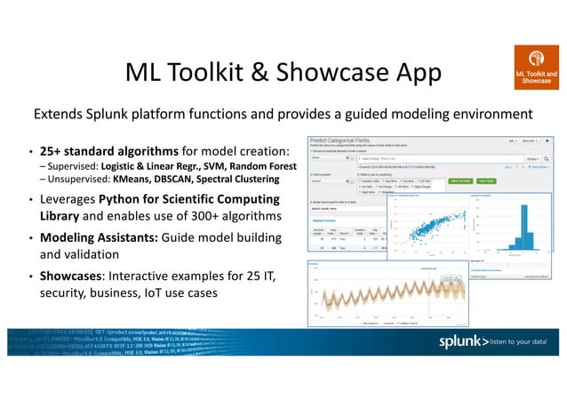 SplunkLive! Warsaw 2016 - Machine Learning | PPT