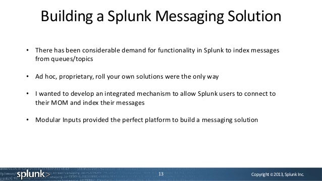 Splunk inputs.conf examples - archlery