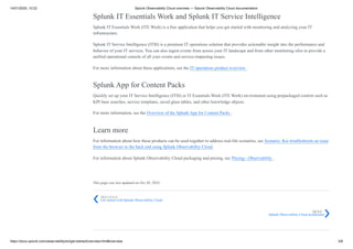 Splunk Observability Cloud overview — Splunk Observability Cloud ...