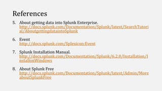 Splunk overview | PPTX