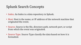Splunk overview | PPTX