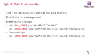 Splunk Architecture overview | PPTX