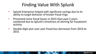 Using Splunk at MoneyGram International | PPT