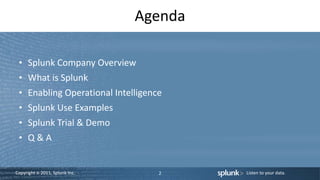 Splunk sales presentation | PPTX