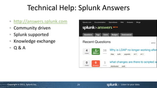 Splunk sales presentation | PPTX