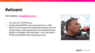 Deploying Splunk on OpenShift – Part2 : Getting Data In | PPT