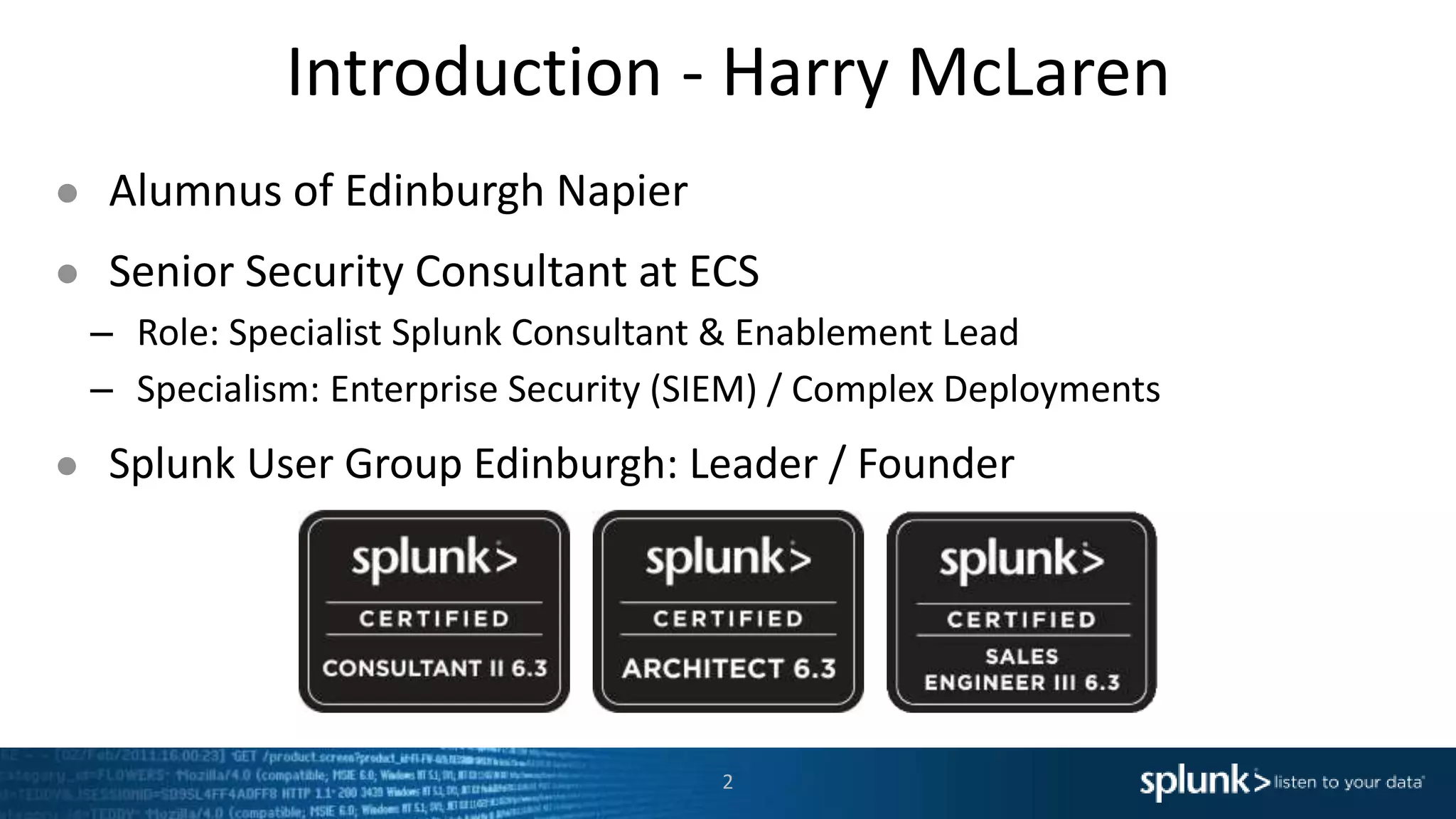 Splunk Dashboarding & Universal Vs. Heavy Forwarders | PPTX