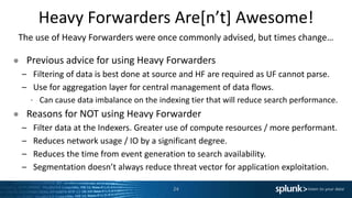 Splunk Dashboarding & Universal Vs. Heavy Forwarders | PPTX