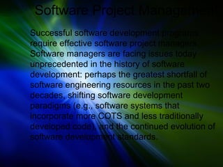 Software Project Management | PPT