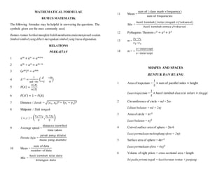 Spm.mathematical formulae | DOCX