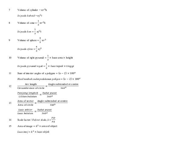 Spm.mathematical formulae