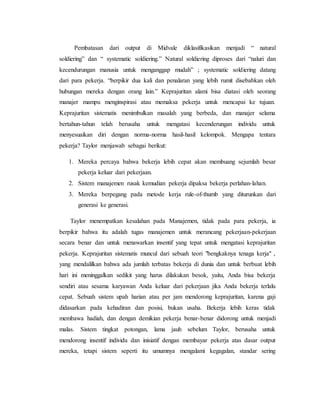 Sejarah pemikiran manajemen in Bahasa | DOCX